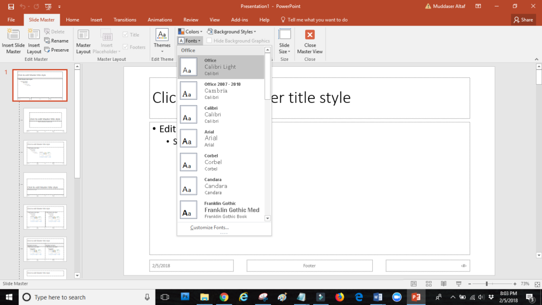 SLIDE MASTER: How To Use Slide Master In PowerPoint
