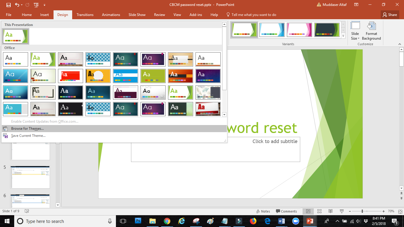 How To Create A Master Slide Template In Powerpoint Jesbags